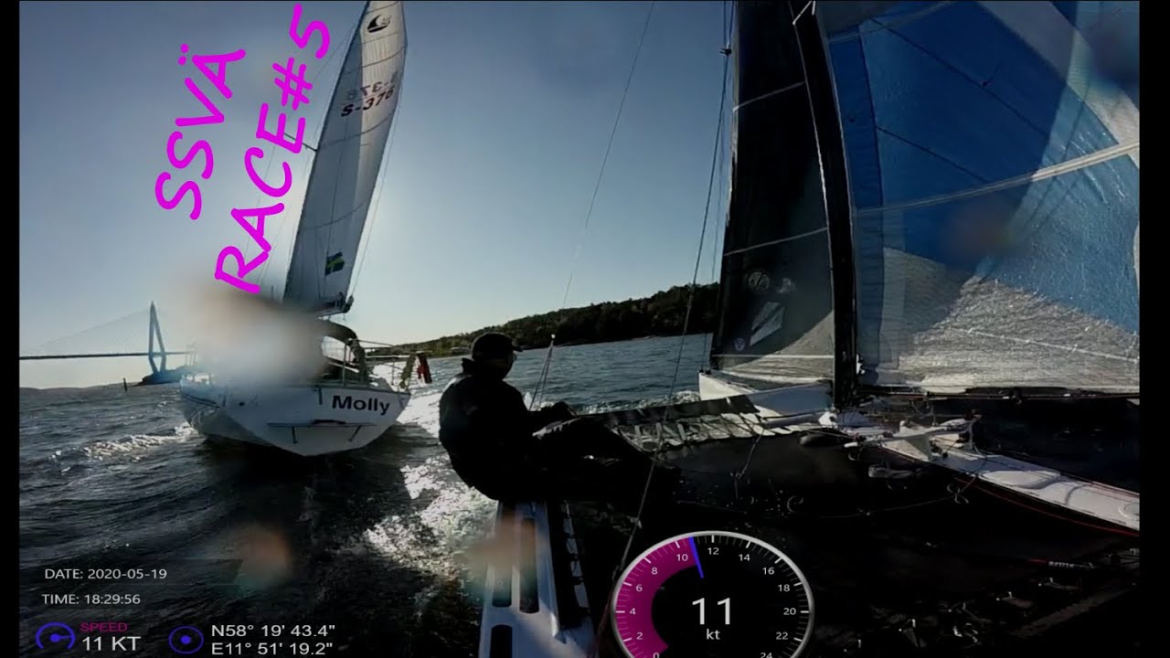 Race 5, A Capsized CB66 and a new engine - YouTube