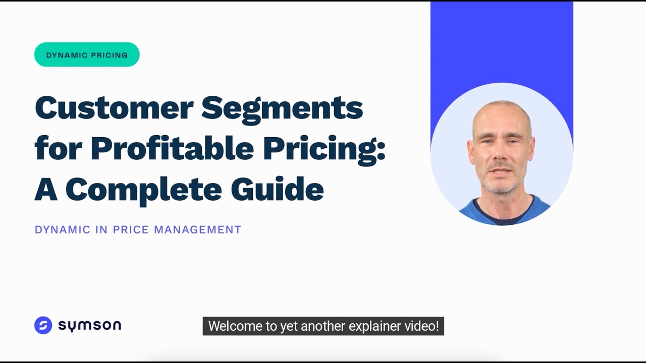 Customer Segments for Profitable Pricing - YouTube