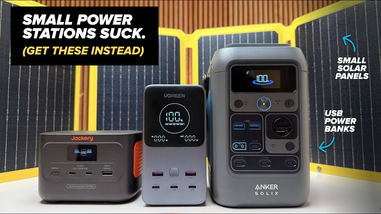 Best small power station alternative: LFP micro power stations w/solar ...
