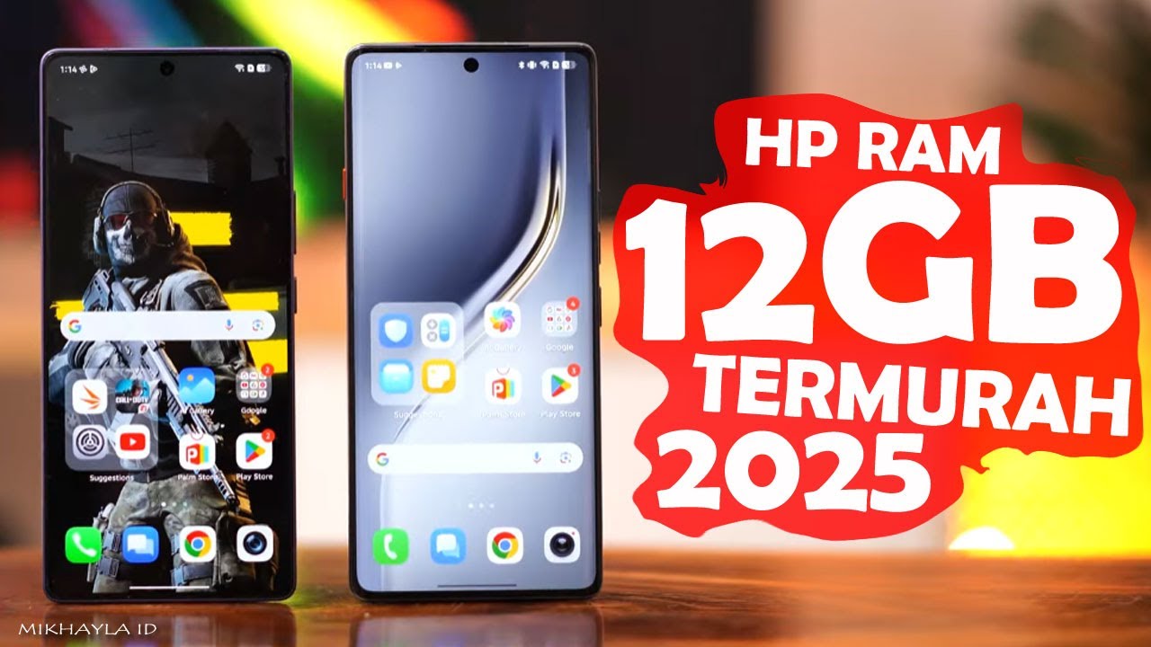 5 HP RAM 12GB Termurah di Tahun 2025 – Banyak Yang Turun Harga !! - YouTube