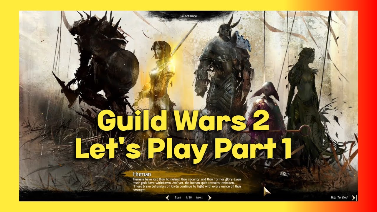 Guild Wars 2 Playthrough Part 1 - YouTube