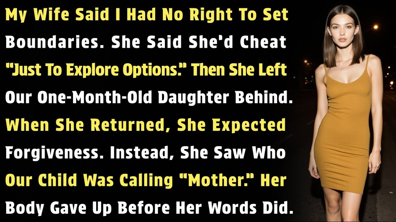 My Wife Said I Had No Right To Set Boundaries. She Said She’d Cheat ...