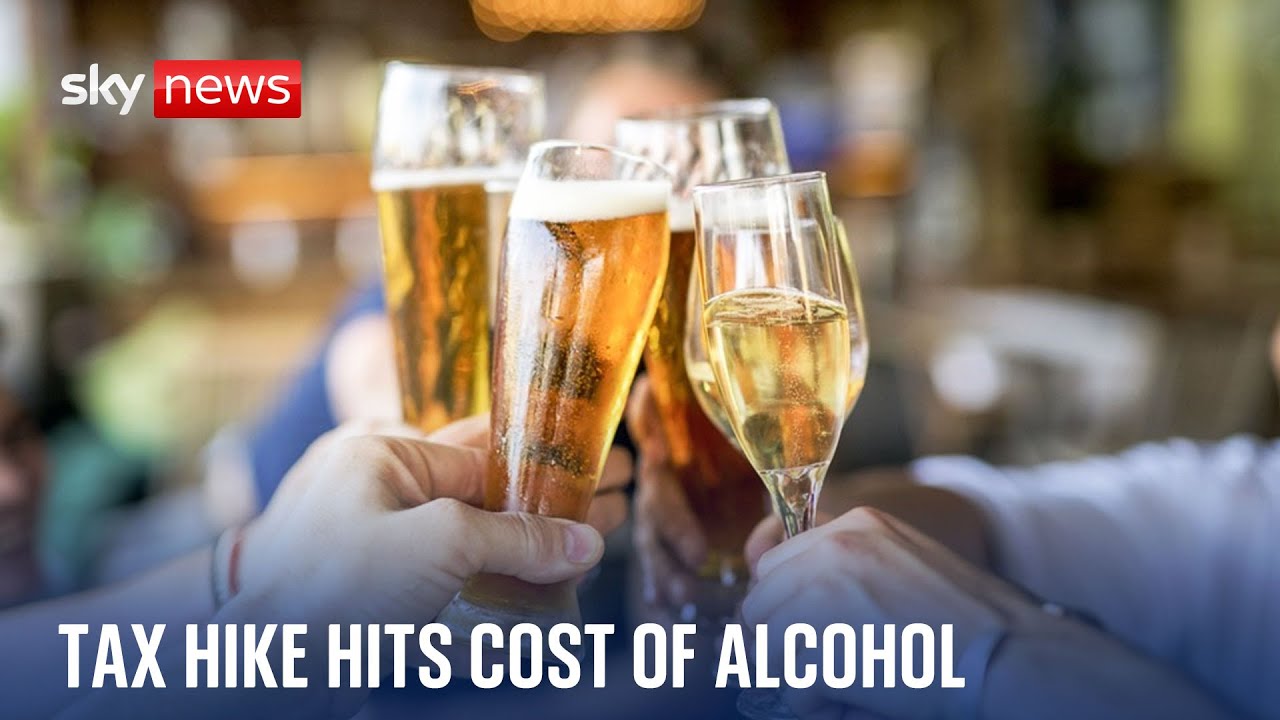 Price of alcohol to increase in line with inflation - YouTube