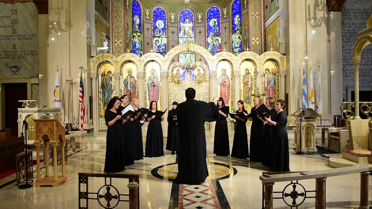 Archdiocesan Byzantine Choir Concert : hymns of Pentecost - YouTube