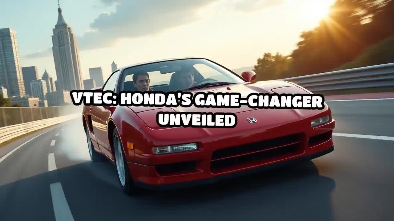 VTEC: Honda's Game-Changer Unveiled - YouTube
