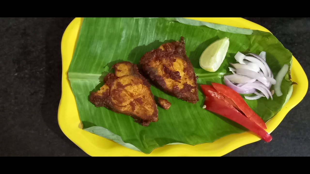 Pomfret Fish Fry Recipe in Tamil | Vavval Meen Varuval - YouTube
