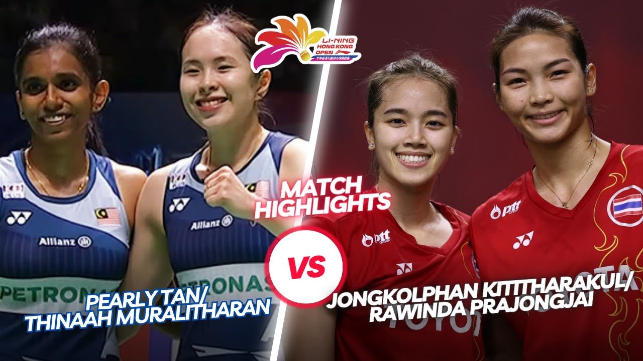 Amazing‼️‼️Tan/Muralitharan (MAS) vs Kititharakul/Prajongjai (THA)‼️‼ ...