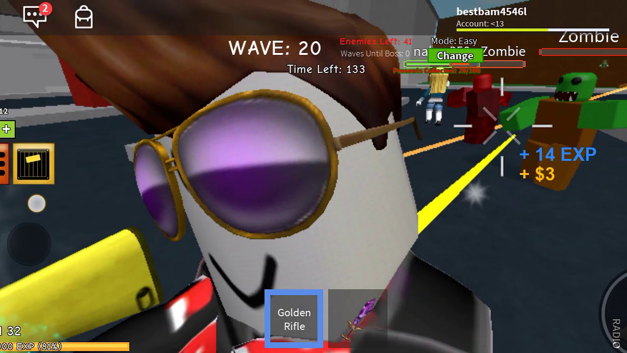 roblox map zombie attack - YouTube