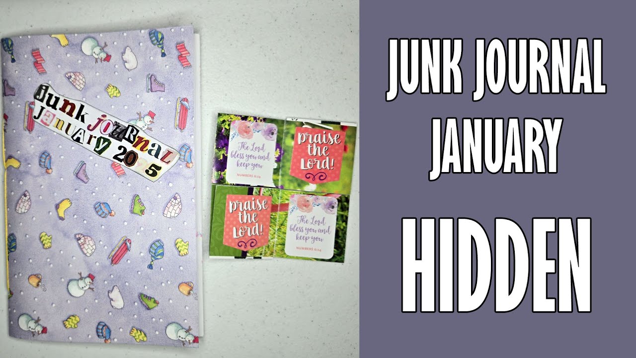 Junk Journal January: Hidden (Day 9) How to Make an Infinity Card with ...