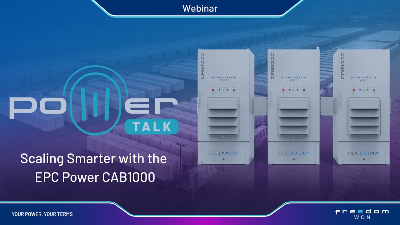 Power Talk: EPC Power CAB1000 - YouTube