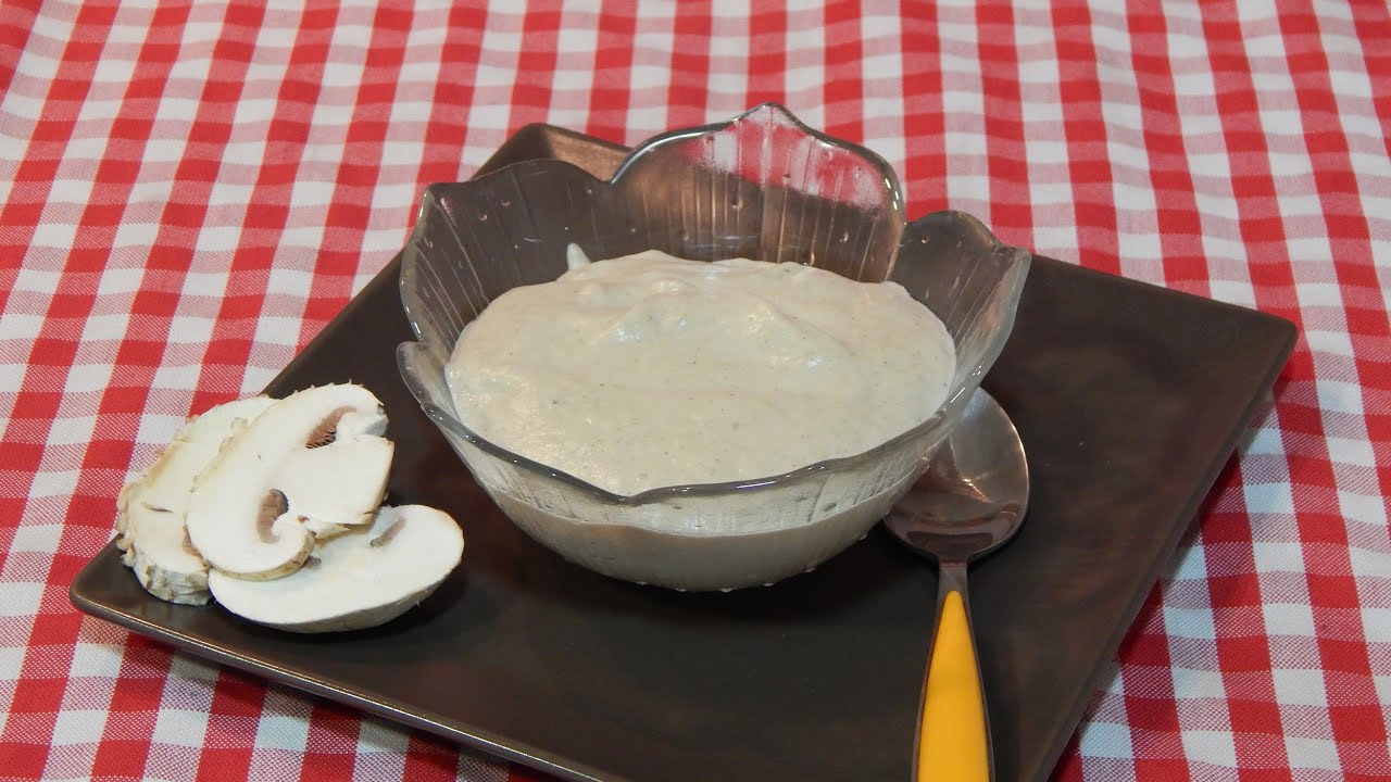 Salsa de setas y champiñones receta fácil y rápida - YouTube