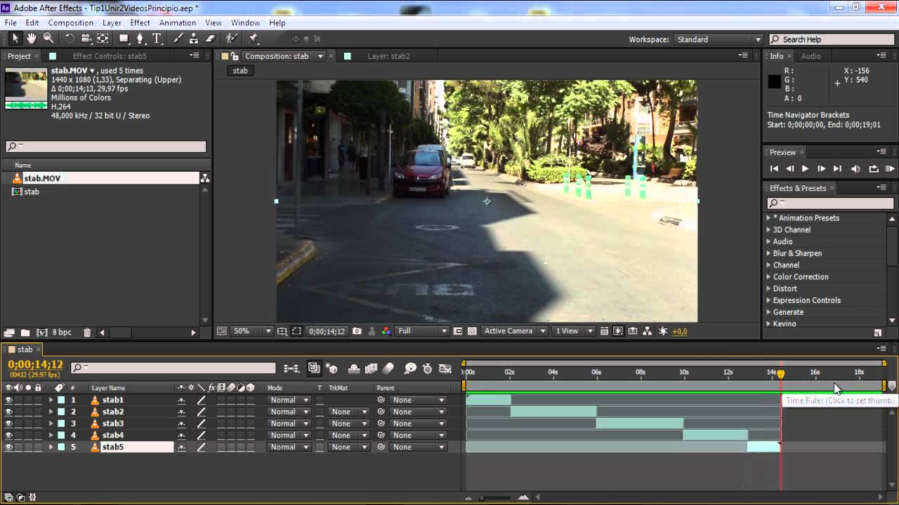 After Effects - Trucos y consejos 1 (Unir videos, Quitar partes negras ...