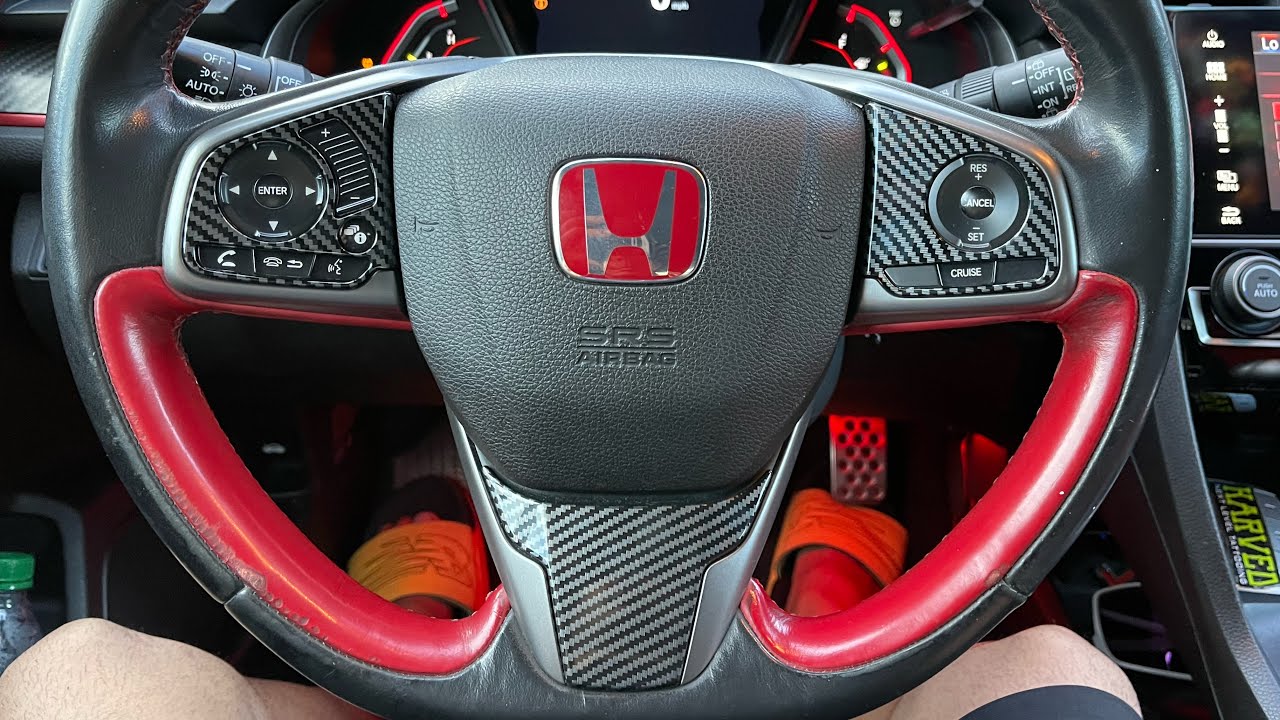 Civic Type R Carbon Fiber Wheel & Interior FK8 2018 - YouTube