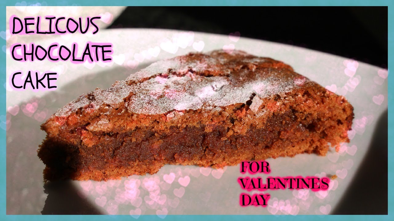 Valentines Day chocolate cake: chit chat tutorial - YouTube