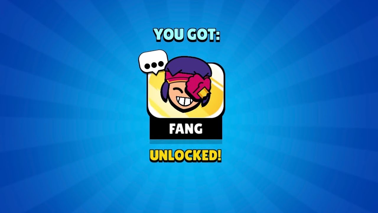 [Brawl Stars] Fang Mastery Gold l 🥳 - YouTube