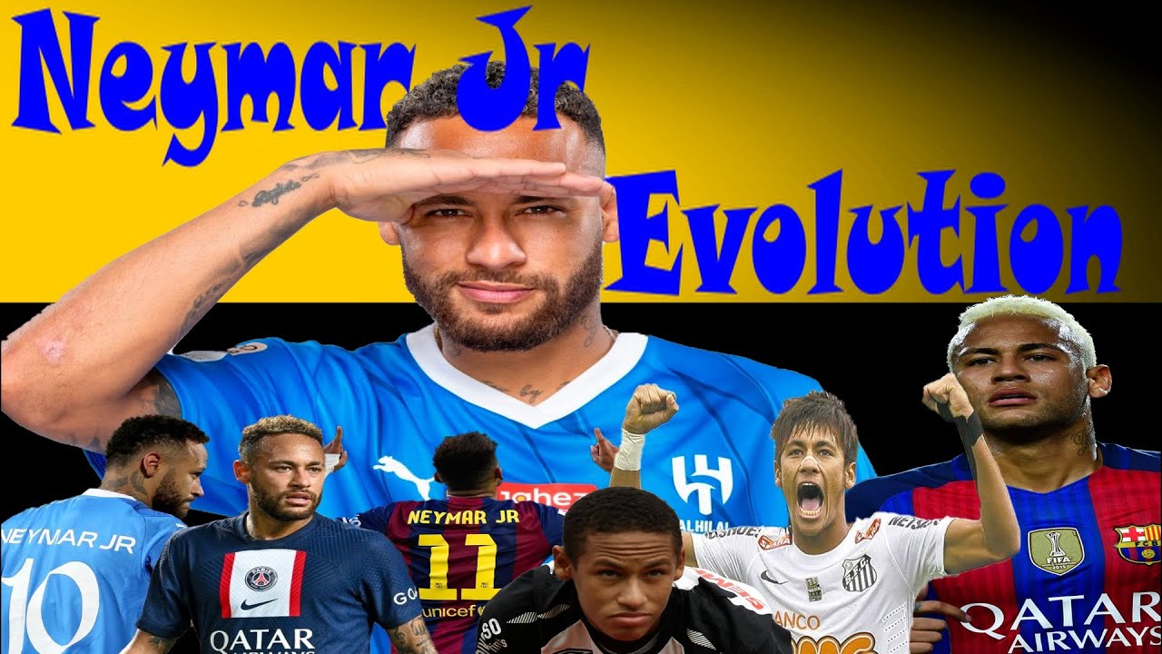Neymar Jr Career Evolution - YouTube