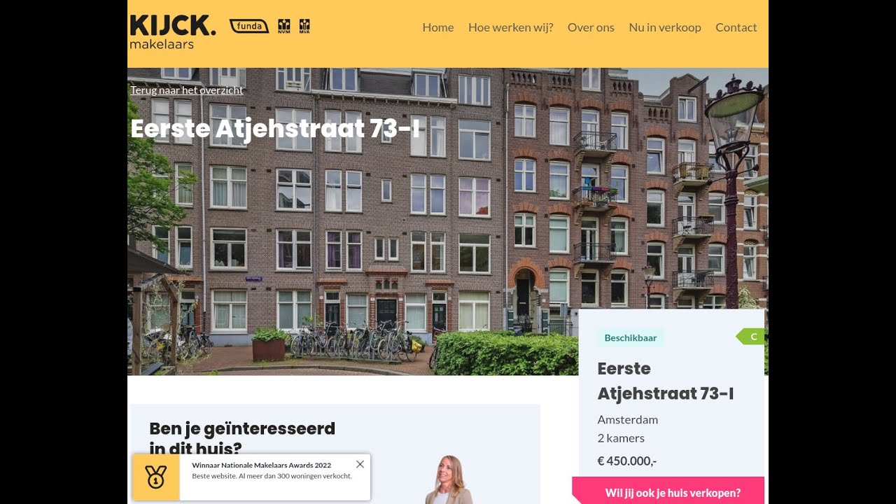 Te koop: Eerste Atjehstraat 73-I, Amsterdam - KIJCK. makelaars - YouTube