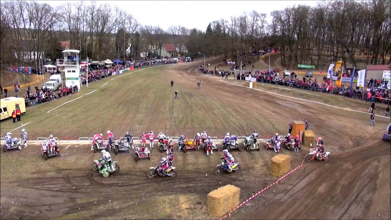 Sidecarcross - Crash @ Hänchen 2013 - YouTube