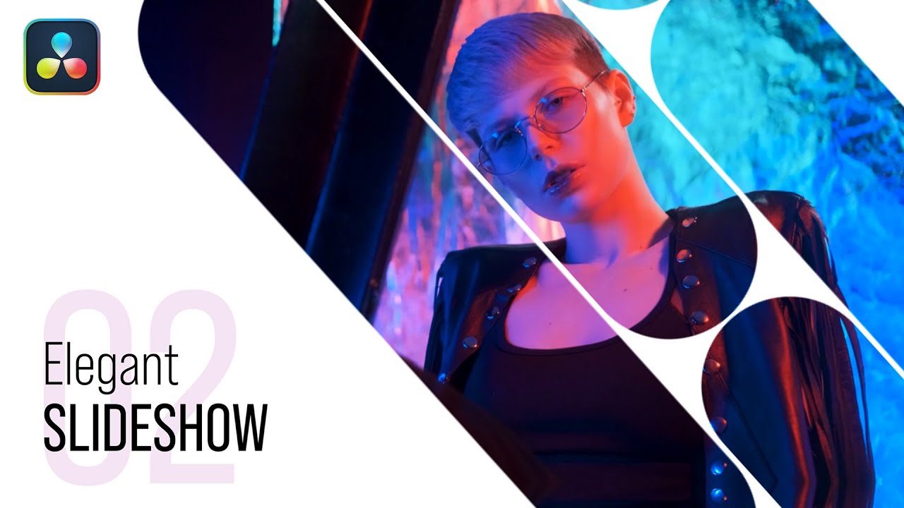 New Elegant SLIDESHOW - DaVinci Resolve Tutorial - Easy way! - YouTube