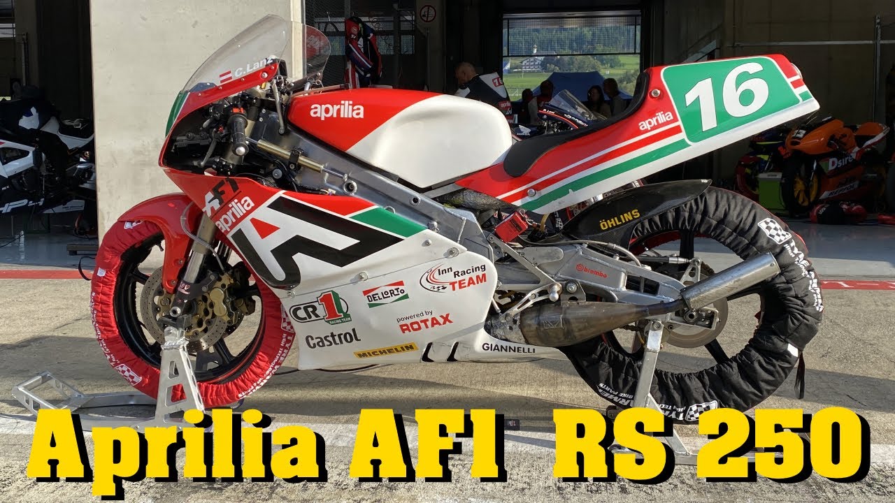 Aprilia AF1 RS 250 Warm Up Sound [4k] - YouTube
