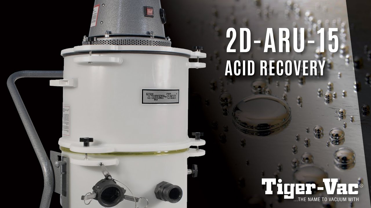 2D-ARU-15 Acid Recovery Vacuum - YouTube