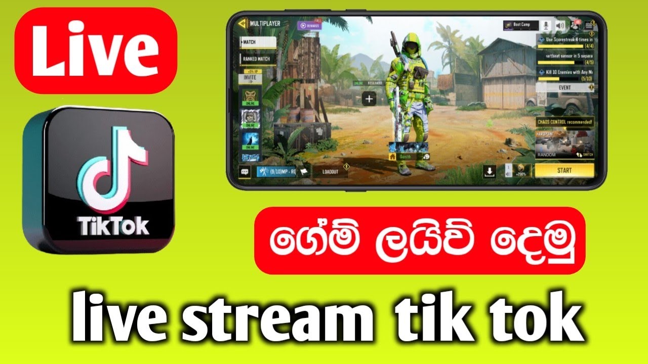 how to live stream games on tik tok | live stream mobile | live stream ...