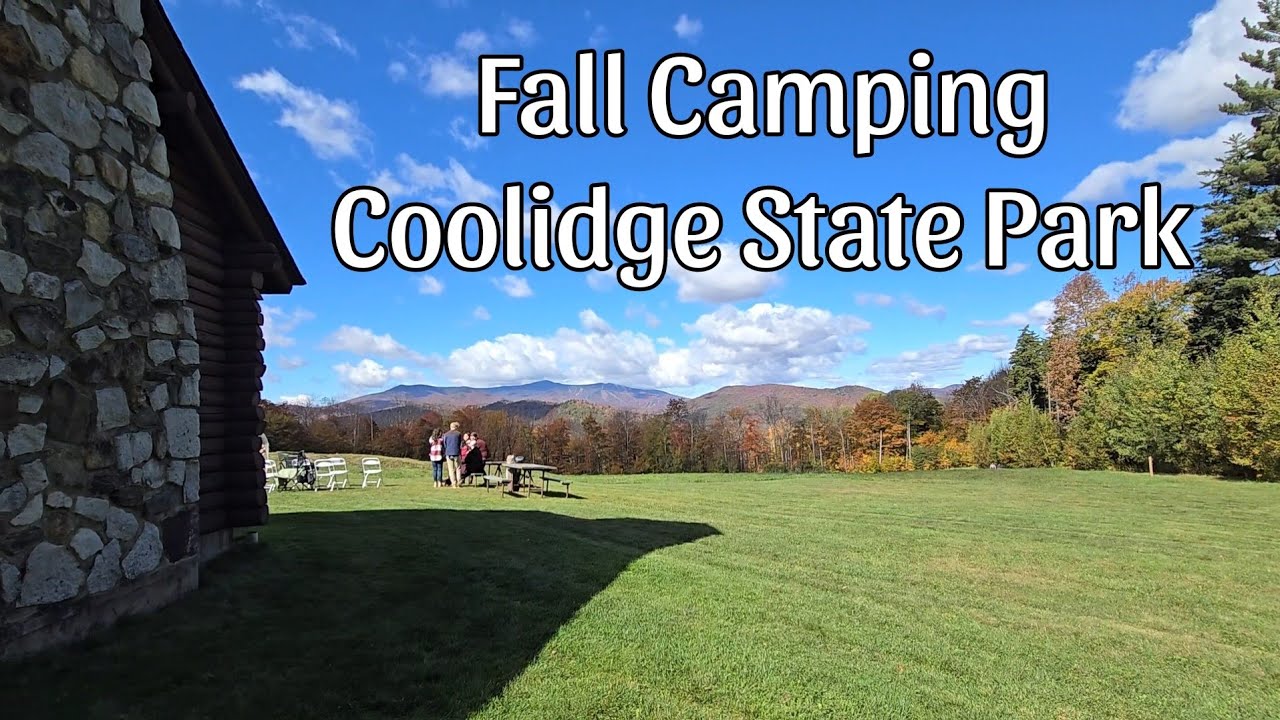 Fall Camping at Coolidge State Park, Vermont - YouTube