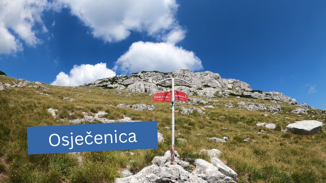 Osječenica mountain (BiH) planinarenje i dron - YouTube