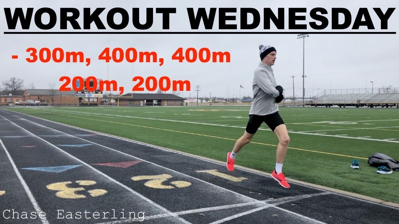 Workout Wednesday! / 300m, 2x 400m, 2x 200m!! - YouTube