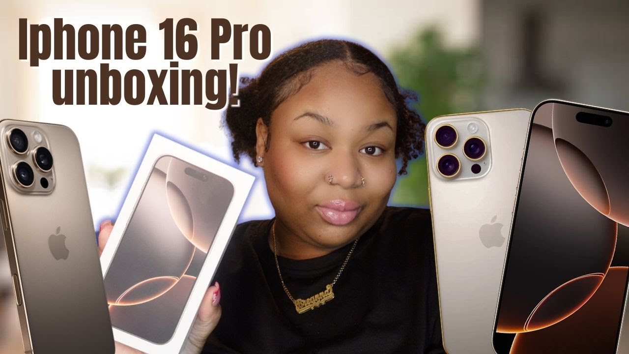 Iphone 16 Pro Unboxing! - YouTube