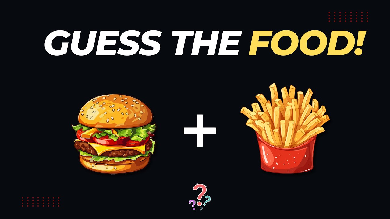 Can You Guess The Food By Emojis? 🤔 | Food Emoji Quiz | Challenge - YouTube