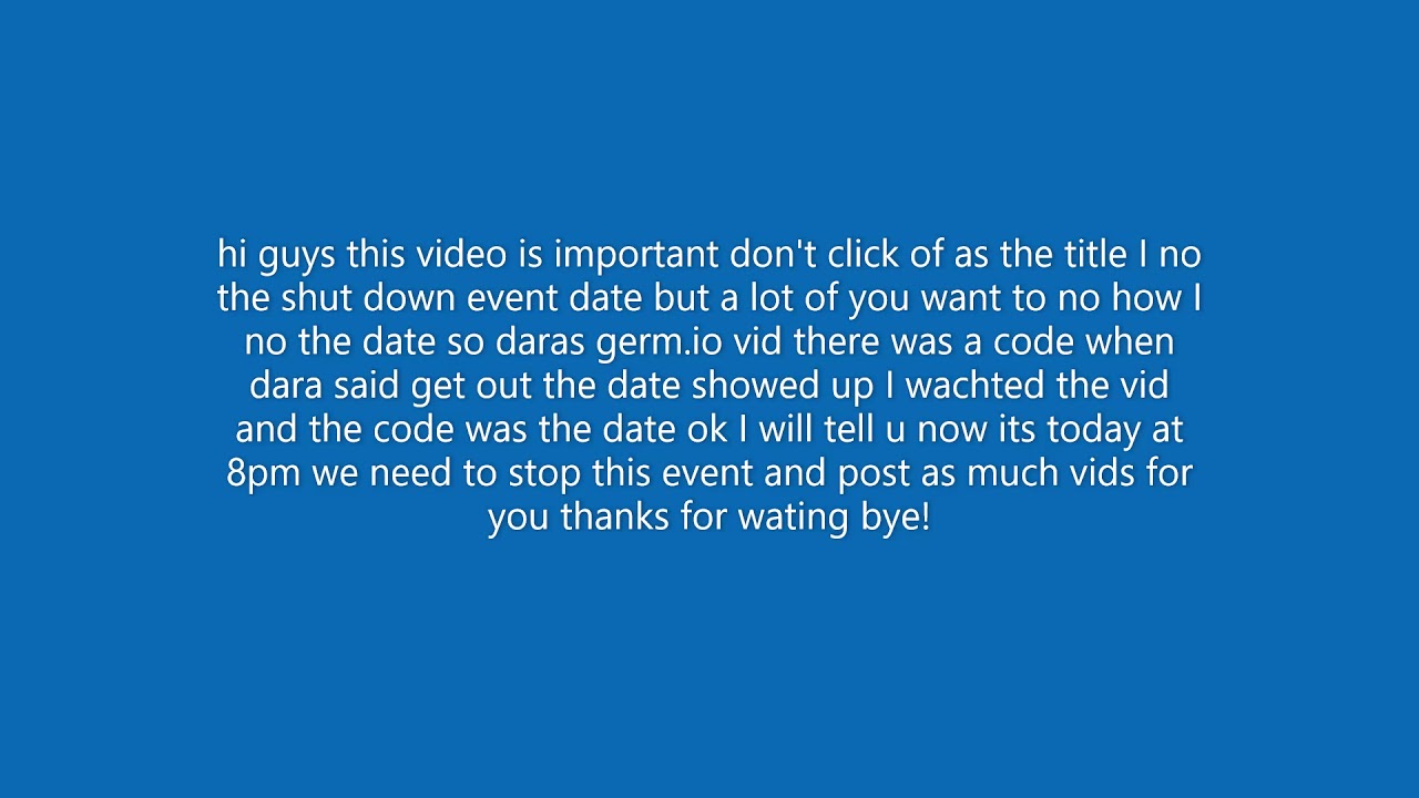 take down event date revael - YouTube