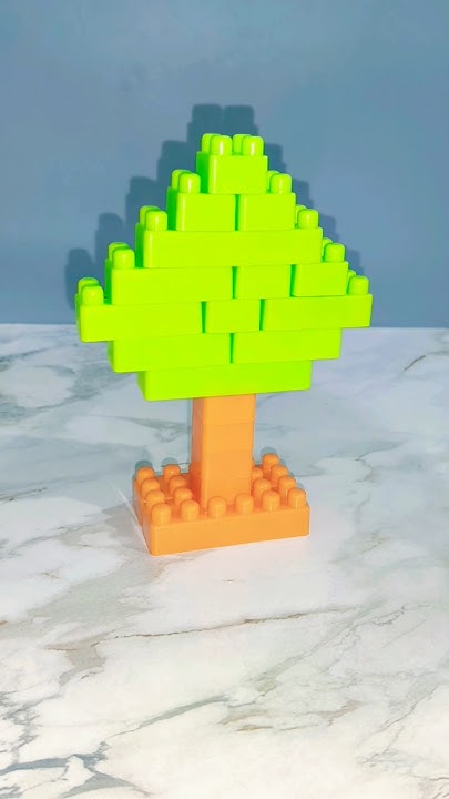 Satisfying Diy Building Blocks Tree🌳/Lego Tree/ Building Blocks/ASMR ...