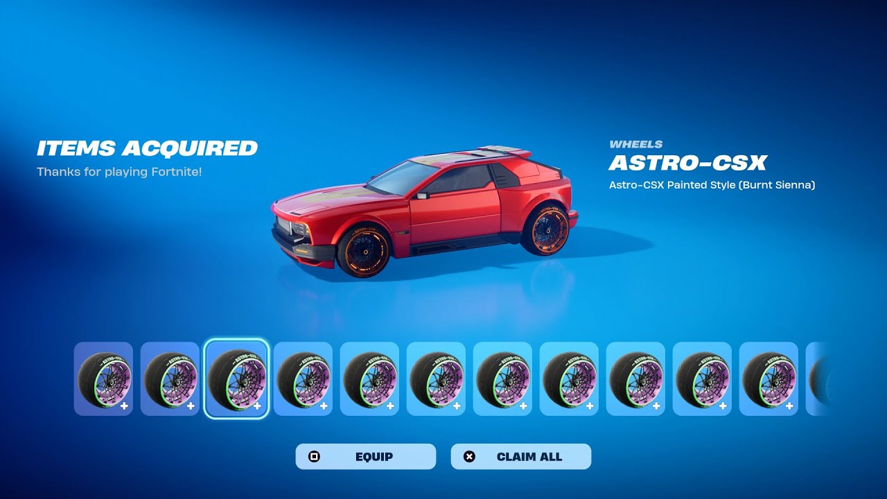 How to Get Astro-CSX Wheel NOW FREE IN FORTNITE! - YouTube