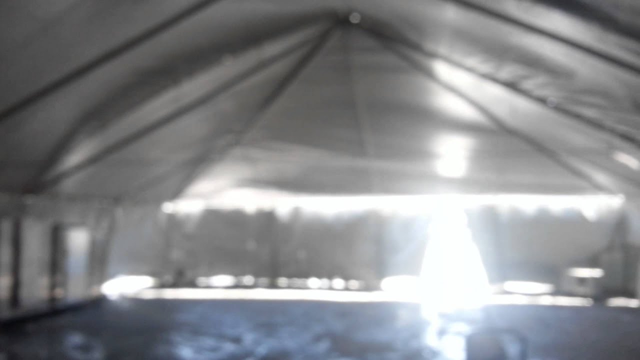 Bad tent set up - YouTube