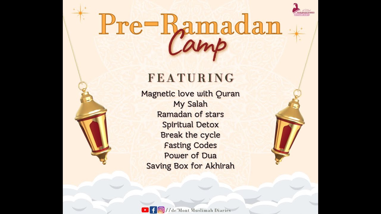 Pre-Ramadan Camp - YouTube