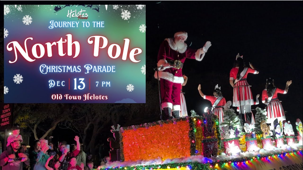 Helotes Christmas Parade 🎄 Holiday Lights & Floats | Recorded Dec 13 ...