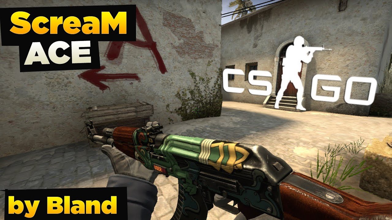 CS:GO | ScreaM // AK-47 ACE | by Bland - YouTube