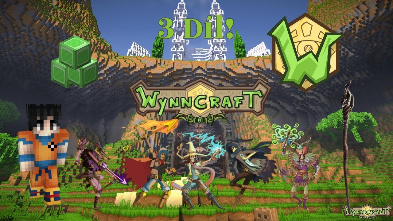Wynncraft Logo Minecraft server Logos