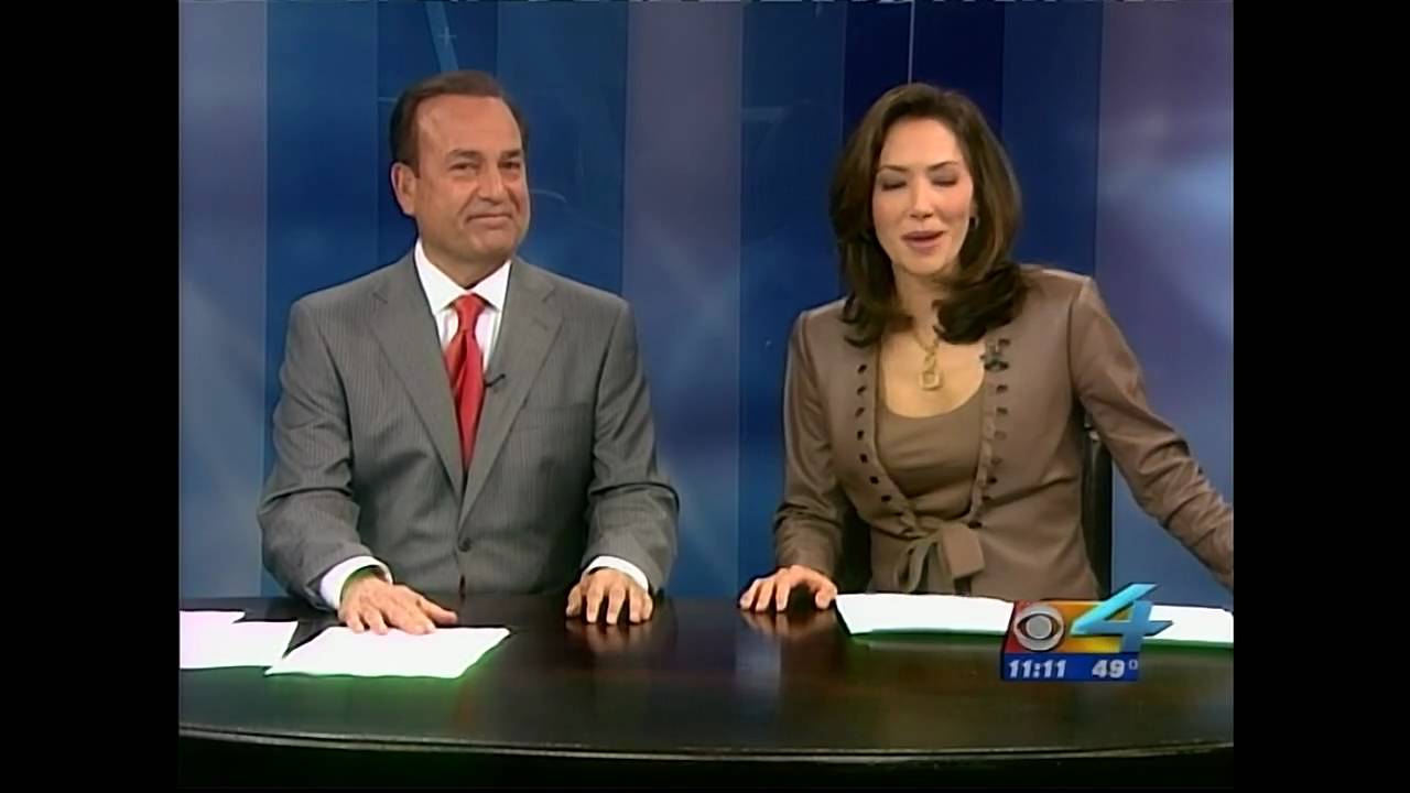 WFOR - CBS4 News 11pm - 1/11/10 - Temporary Set - YouTube