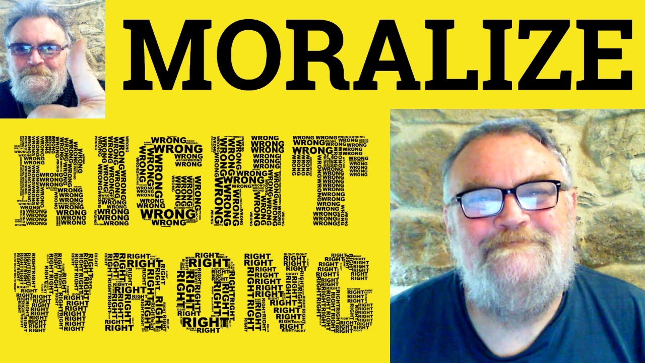 😎 Moralize Meaning - Moralise Definition - Moralize Defined - Moralise ...
