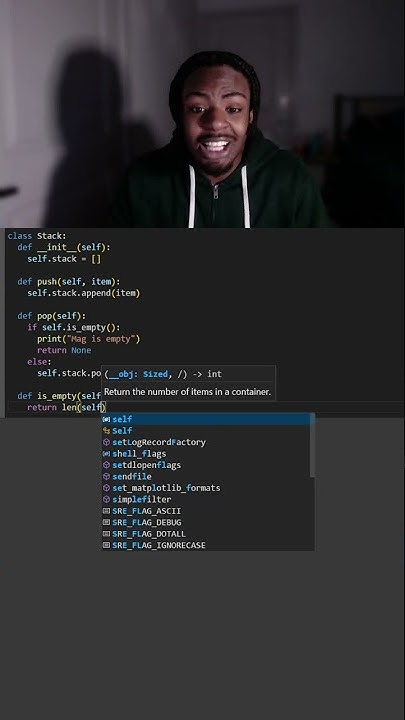 Stack Explained In Python #python #coding - YouTube