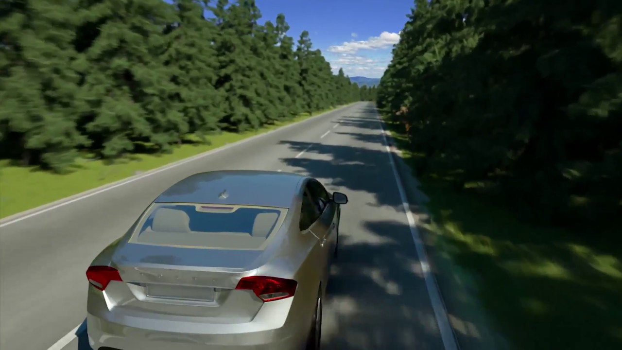 The new Volvo XC60 Oncoming Lane Mitigation - YouTube