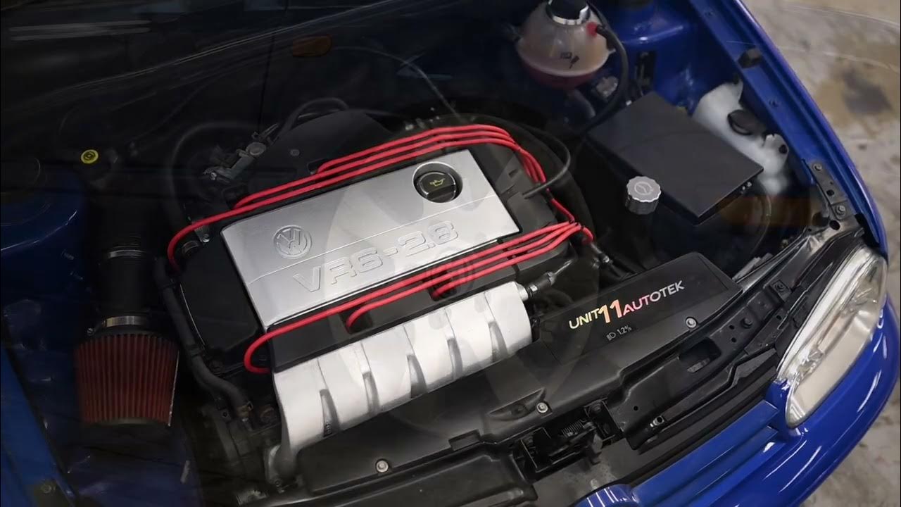 MK3 Golf Cabriolet VR6 on air - YouTube