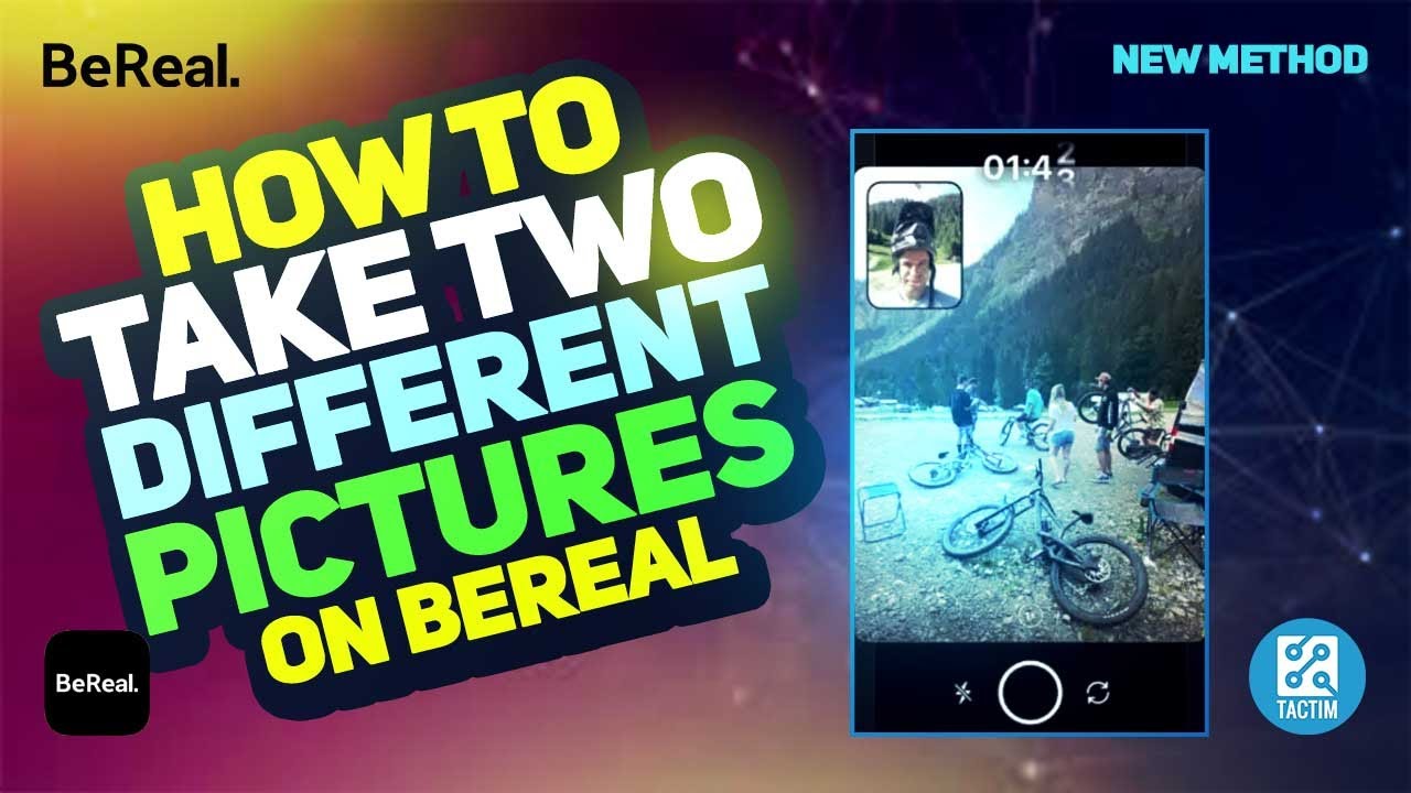 How to Take Two Different Pictures on Bereall | Photography Tutorial ...