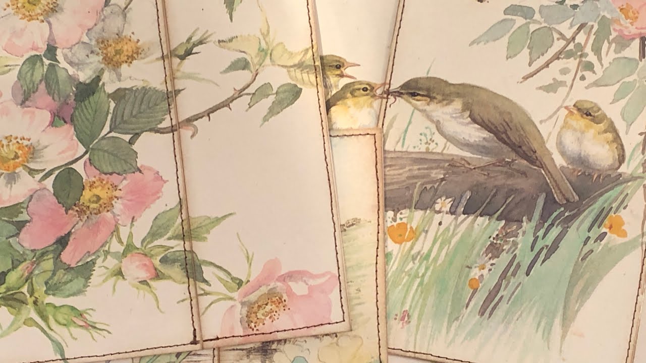 How To Use Edith Holden Large Images 12 - YouTube