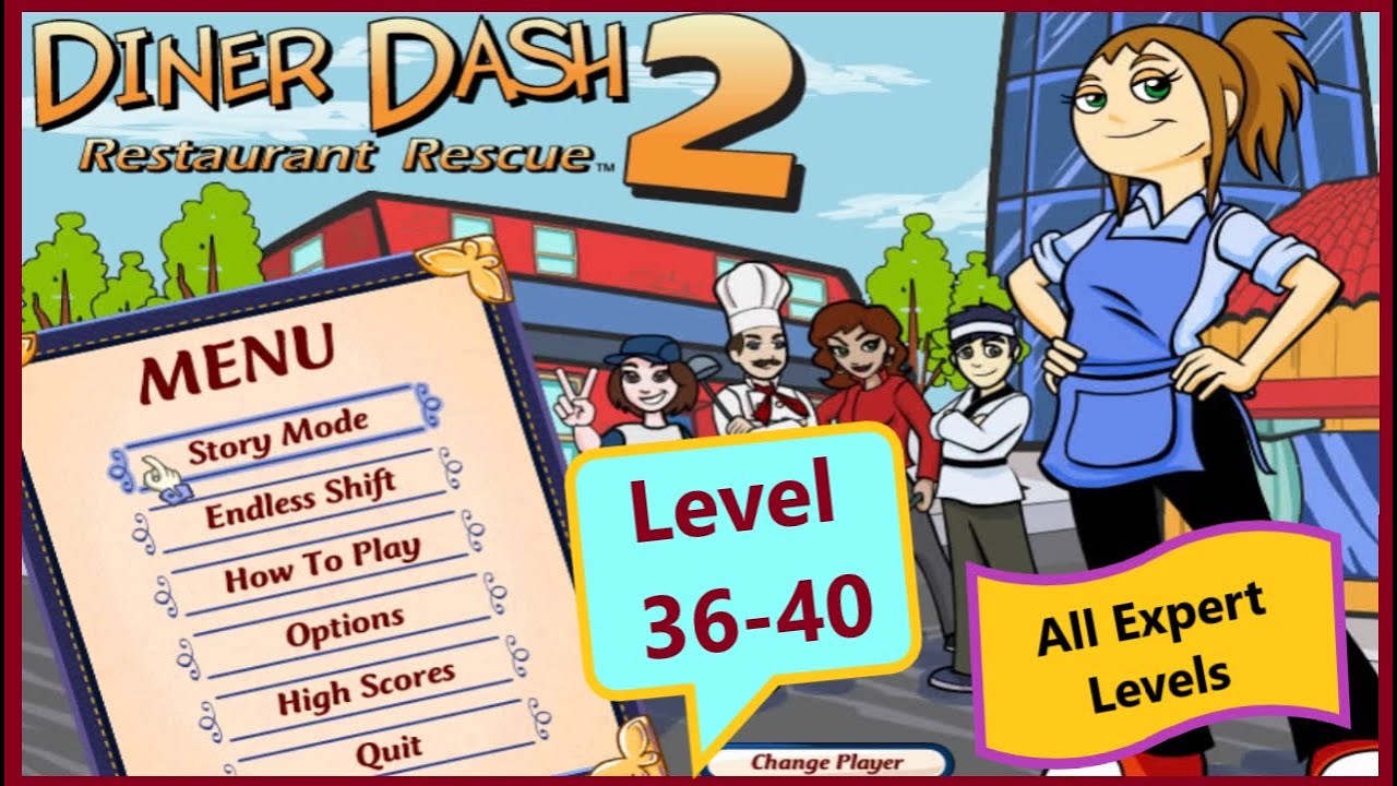 [Gameplay Walkthrough] 👾Diner Dash 2: Restaurant Rescue All Expert ...