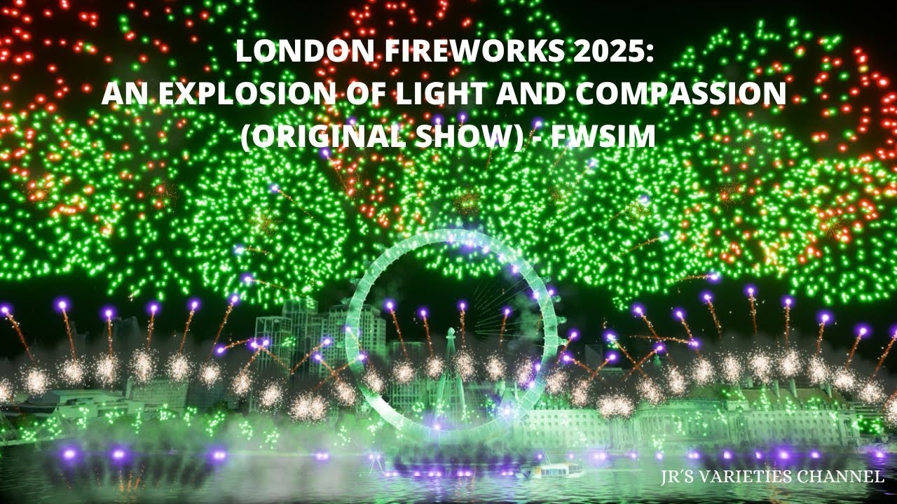 London Fireworks 2025: An Explosion Of Light And Compassion - FWsim ...