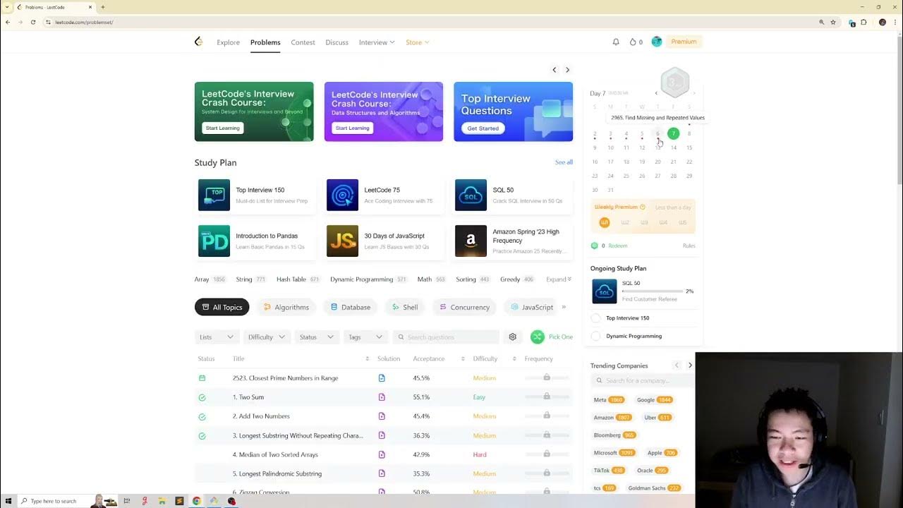 LeetCode 2965 - Find Missing and Repeated Values - PASSED - YouTube