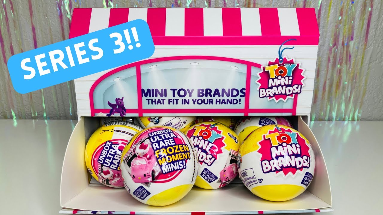 Toy Mini Brands Series 3 Unboxing! - YouTube